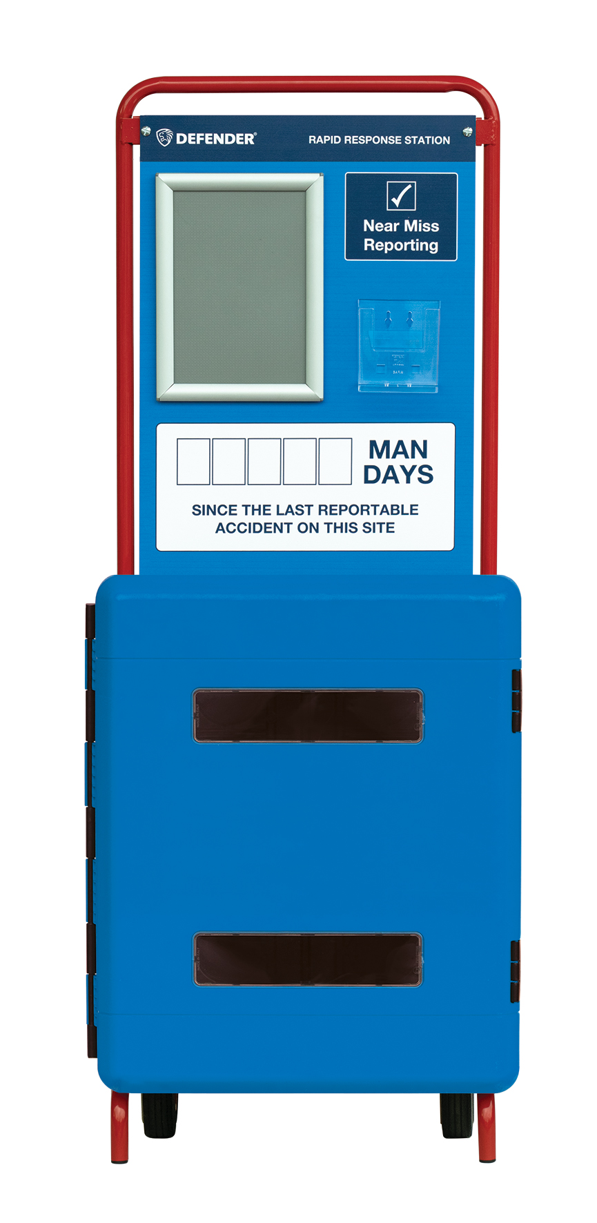 Blue Rapid Response Trolley - Defender Fire Safety Solutions