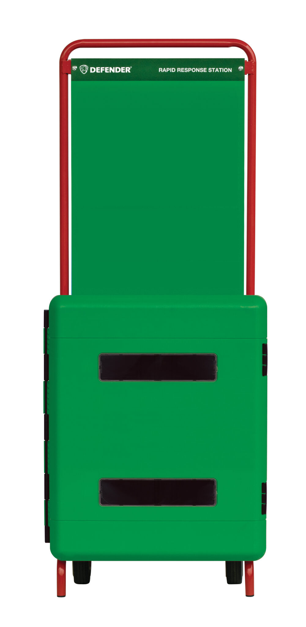 Green Rapid Response Trolley - Defender Fire Safety Solutions
