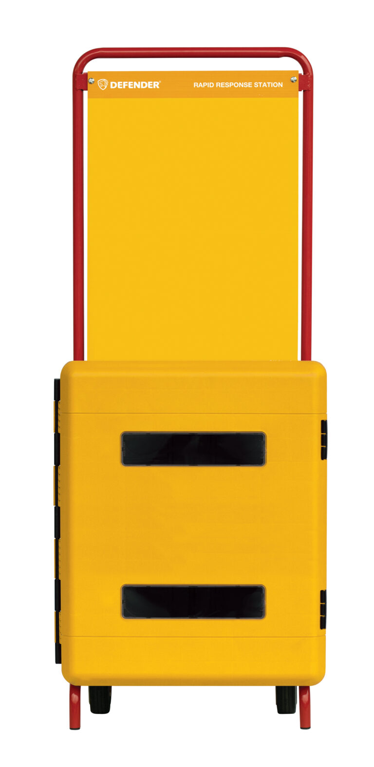 Yellow Rapid Response Trolley - Defender Fire Safety Solutions